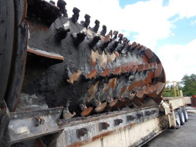 Astec Portable Double Barrel Drum Mixer RAP-16410 For Sale